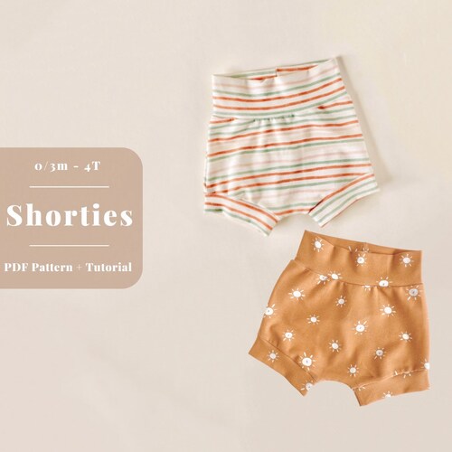 Baby and Kids Shorts Sewing Pattern PDF Baby Shorts Sewing - Etsy
