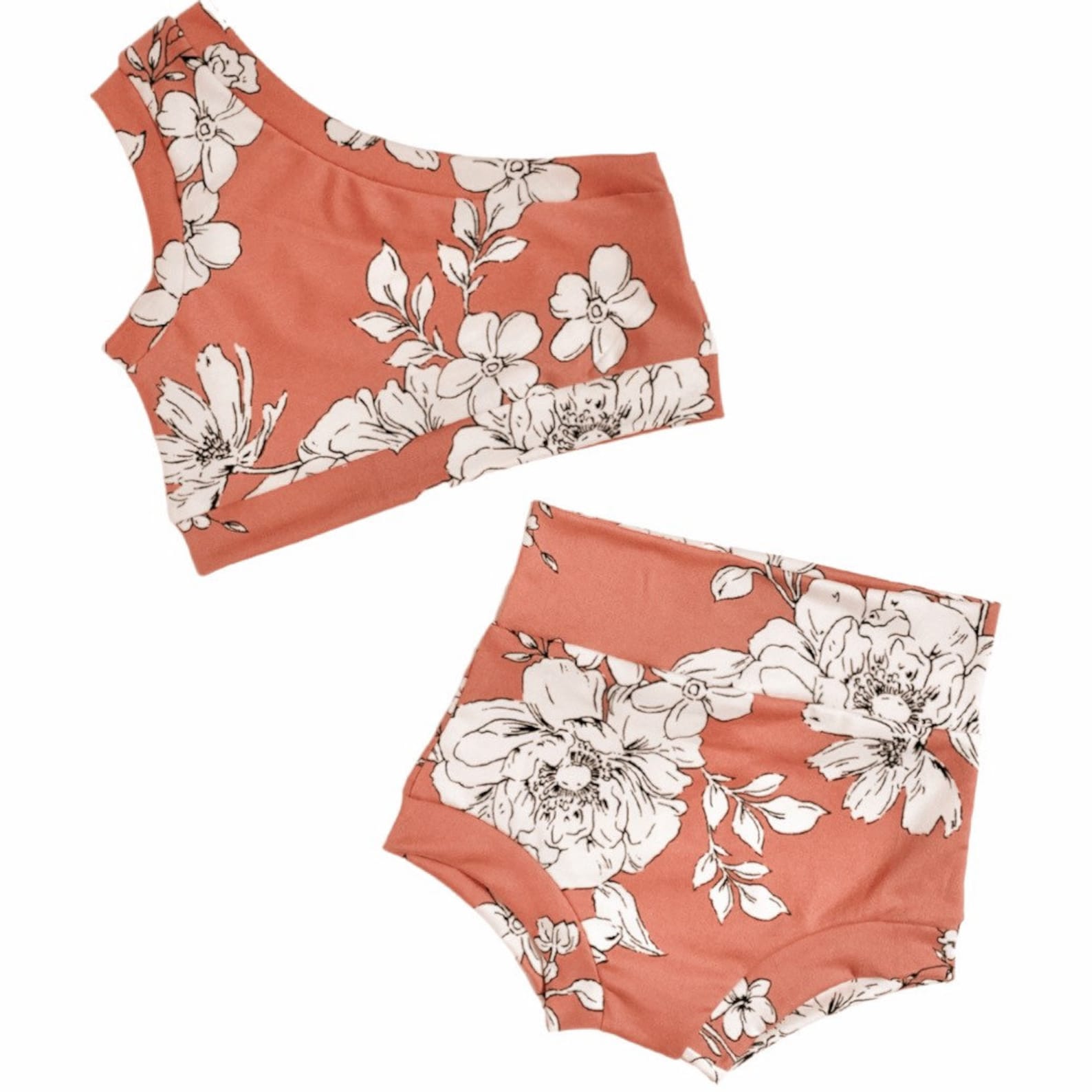 One Shoulder Top Pattern Toddler Crop Top Pattern Toddler - Etsy