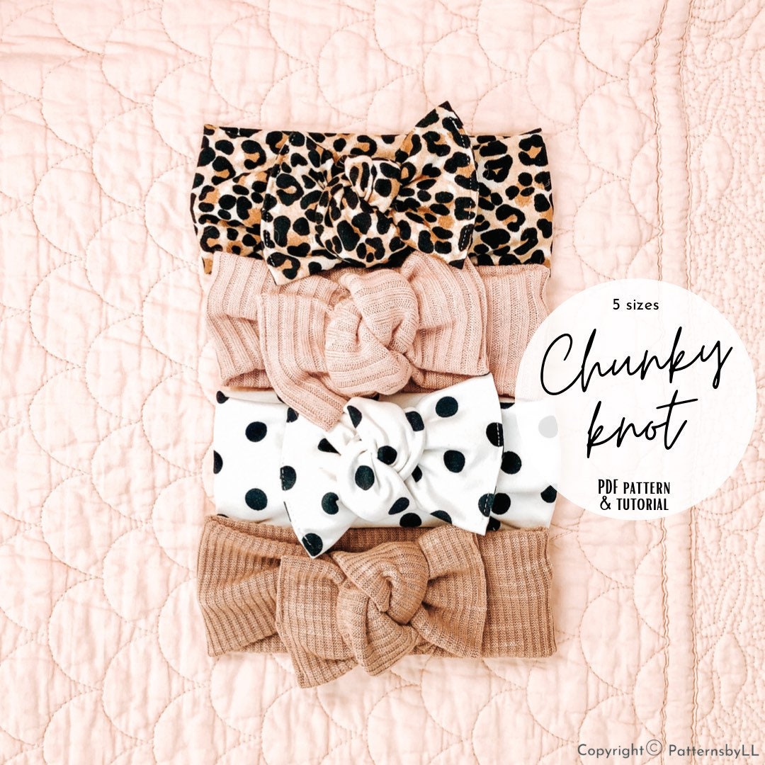 Bow Headband PDF Sewing Pattern Bow Headband Pattern and - Etsy Canada