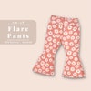 Flared Pants Pattern for Kids, Girl Flare Pant Pattern, Kids Flare ...