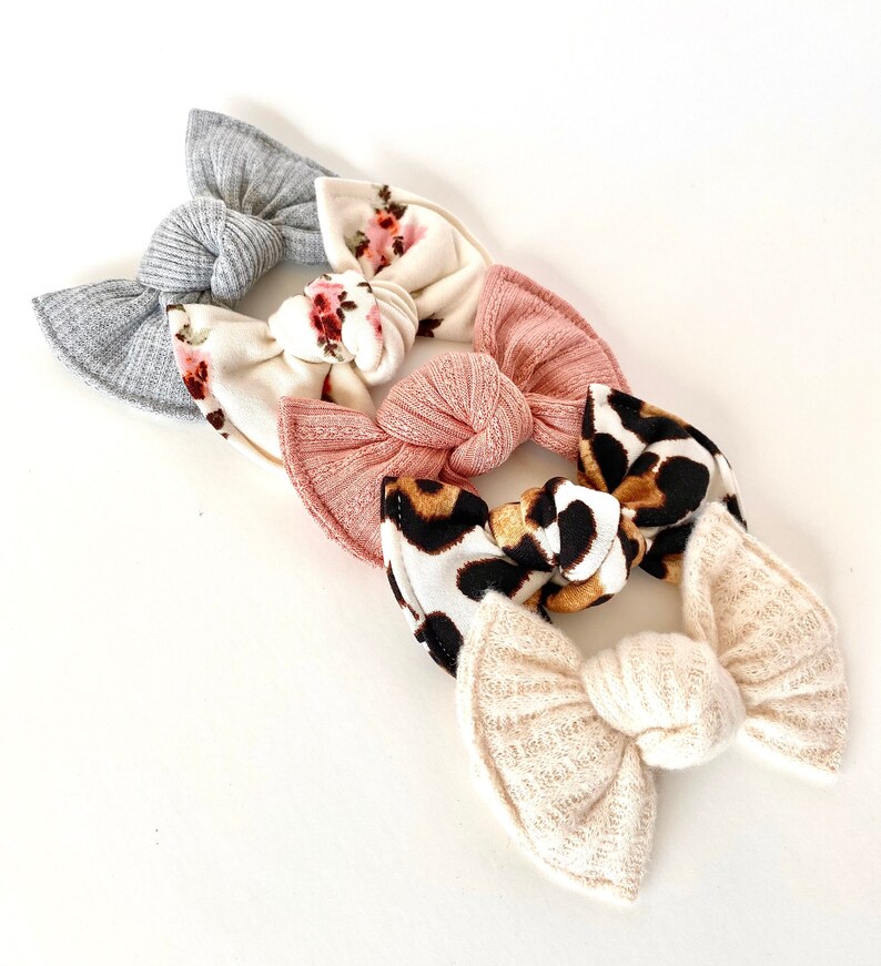 Hair Bow Sewing Pattern Hair Knot Bow Sewing Pattern Knot | Etsy