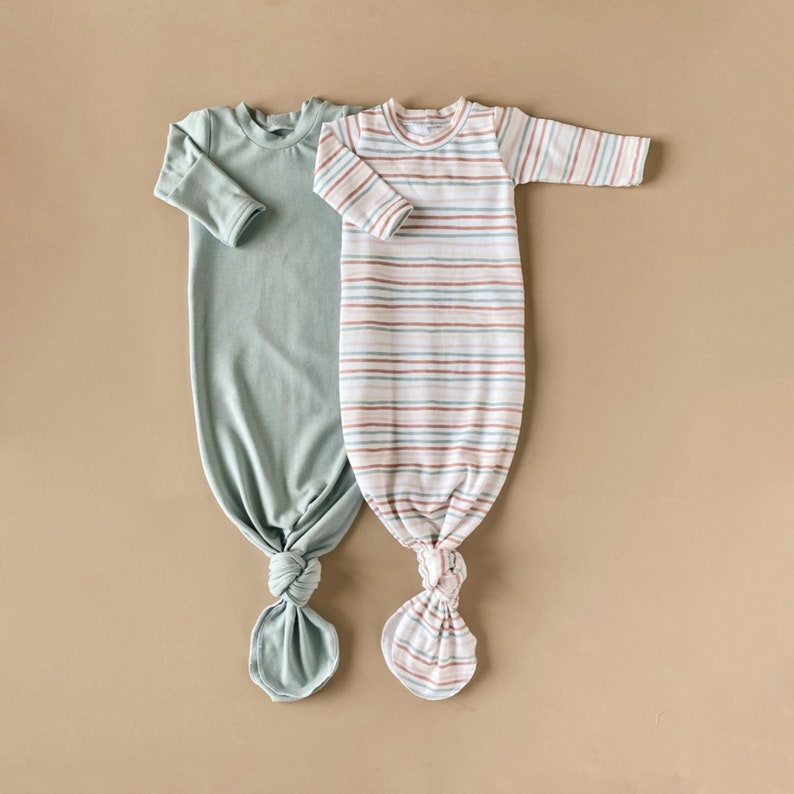 Baby Gown Sewing Pattern Knotted Baby Gown Sewing Pattern - Etsy Canada