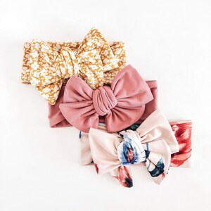 Baby Bow PDF Pattern, Baby Bow Headband Sewing Pattern, Big Bow ...