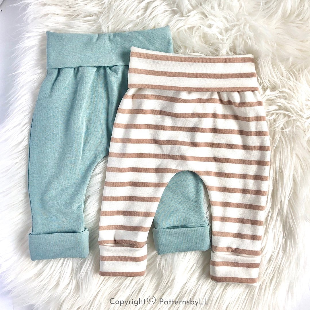 Baby and Kids Pants Sewing Pattern Baby Pants Pattern Grow - Etsy
