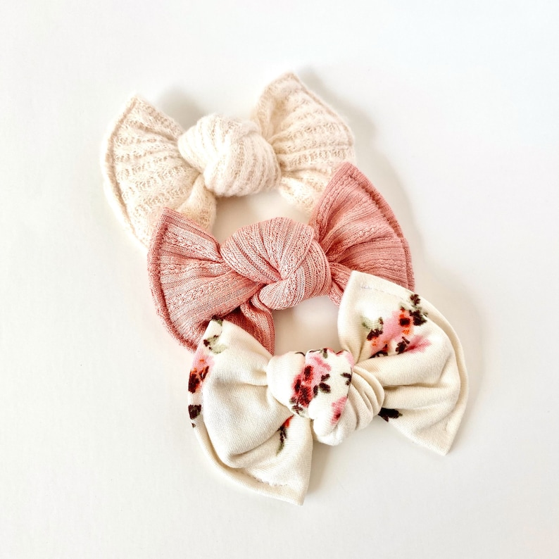 Hair Bow Sewing Pattern Hair Knot Bow Sewing Pattern Knot | Etsy