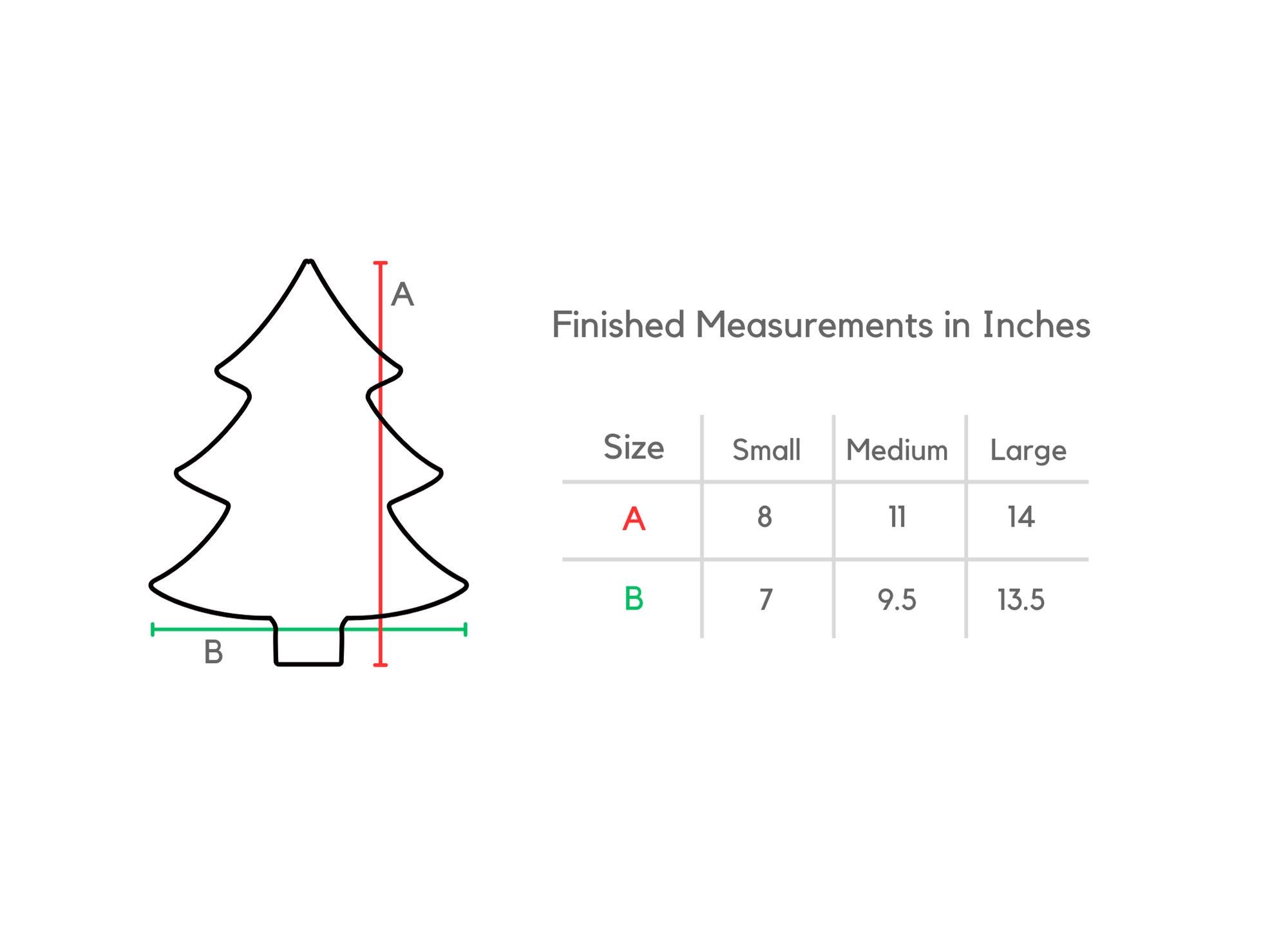 Christmas Tree Gift Bag in 3 Sizes Sewing Pattern, Sewing Pattern for ...