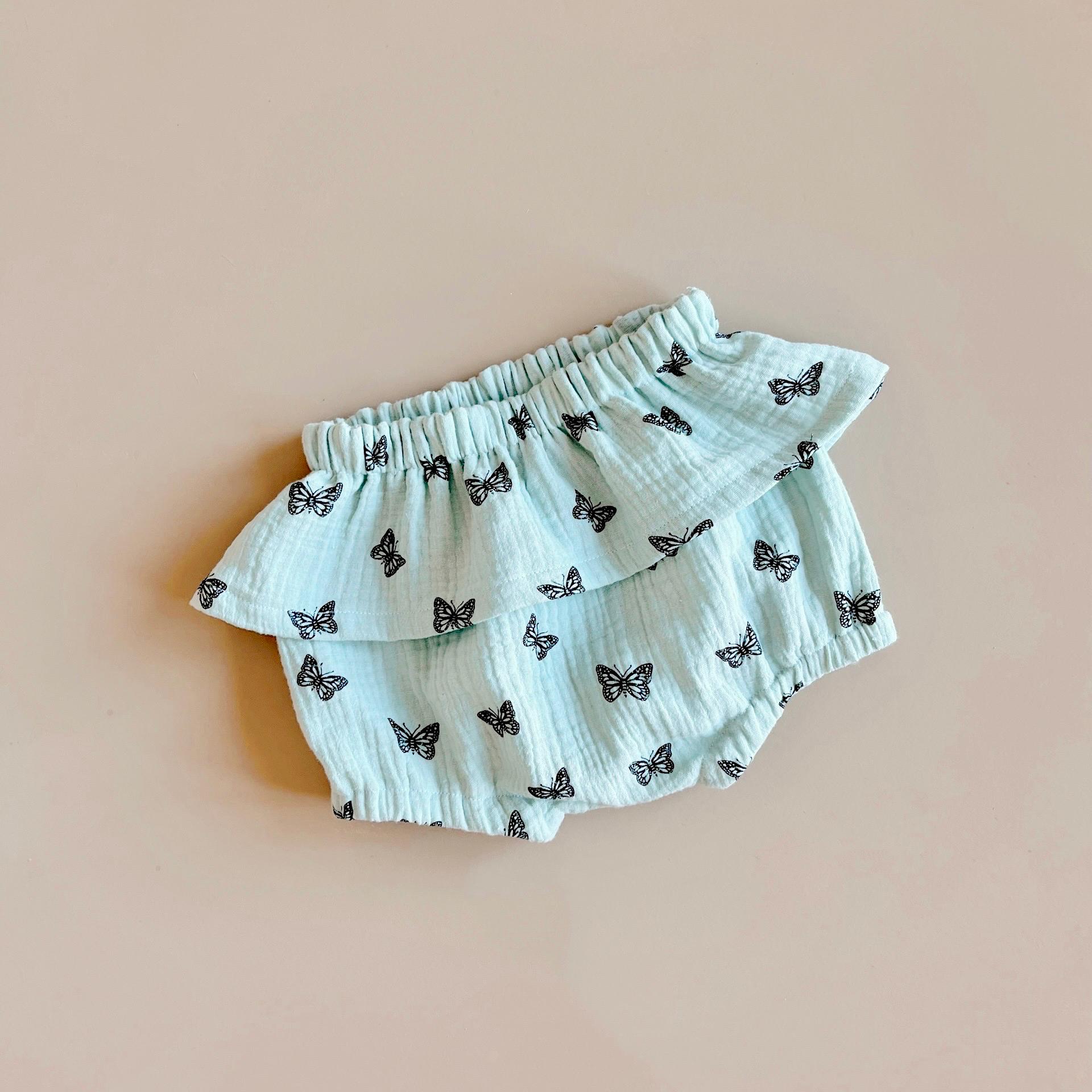 Ruffle Skirt Bloomers for Baby Sewing Pattern, Baby Skirt Bloomers ...