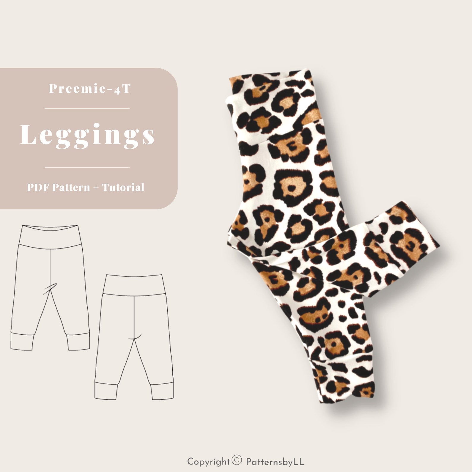 Baby Legging Sewing Pattern Baby Leggings Sewing Pattern - Etsy