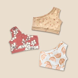 One Shoulder Top Pattern, Toddler Crop Top Pattern, Toddler Tank Top ...
