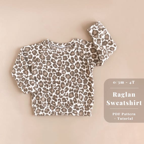 Baby and Kids Sweatshirt Pattern Kids Sweatshirt Sewing - Etsy