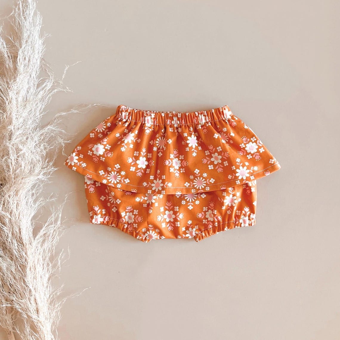 Ruffle Skirt Bloomers for Baby Sewing Pattern, Baby Skirt Bloomers ...