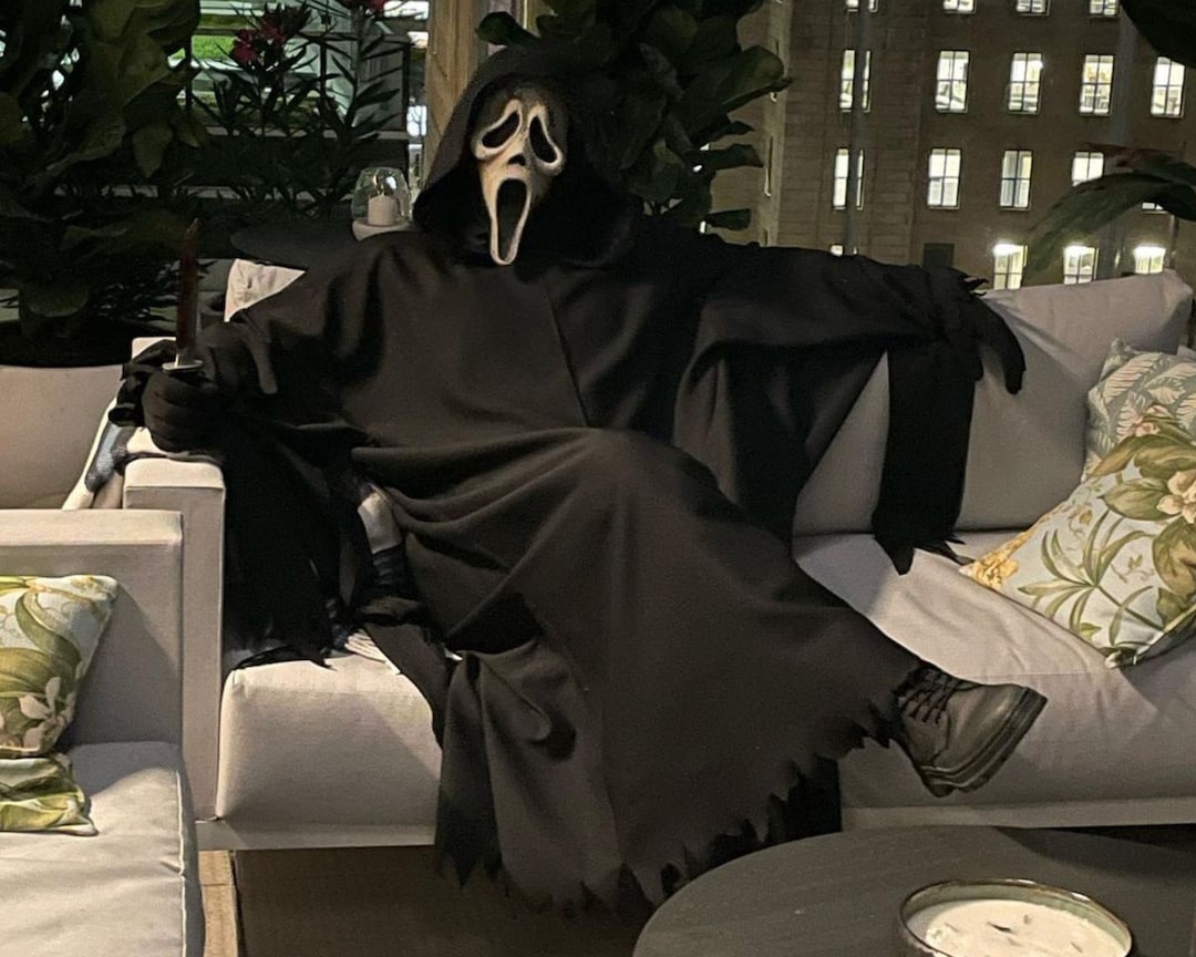 SCREAM 6 Ghostface Robe, Ghostface Costume for Halloween, Ghostface ...