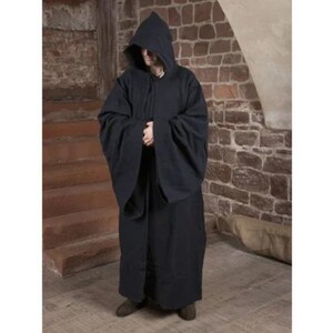 Jedi Cloak Cosplay Robe, Jedi Hooded Cosplay Gown, Armor Robe for ...