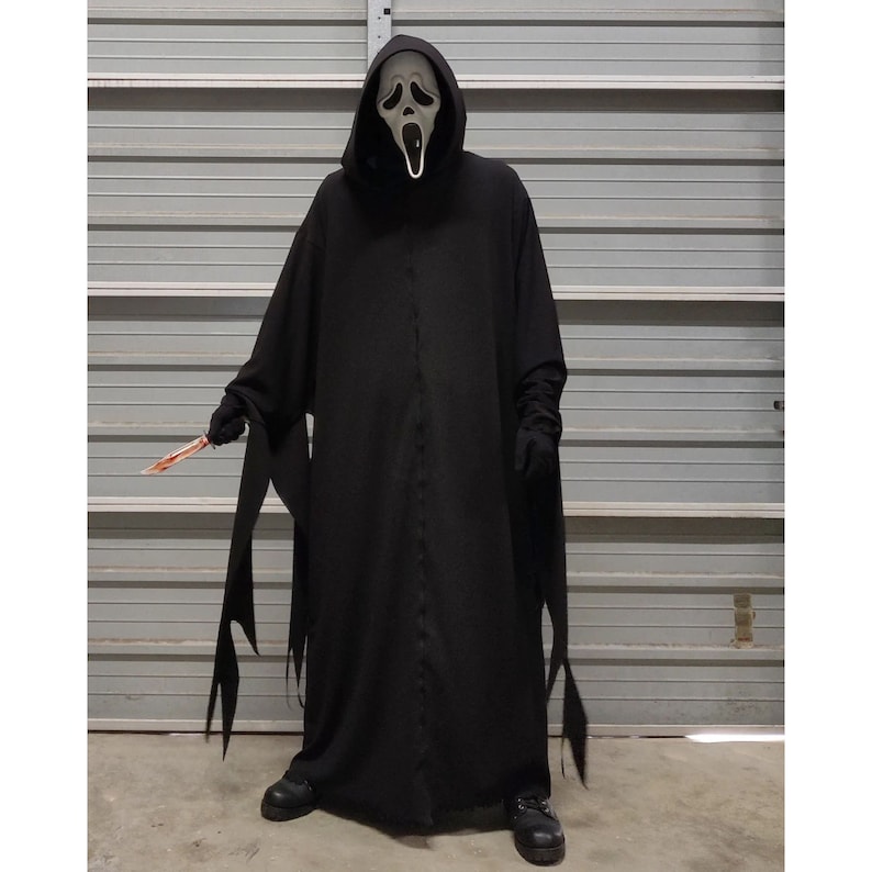 SCREAM 6 Ghostface Robe, Ghostface Costume for Halloween, Ghostface ...