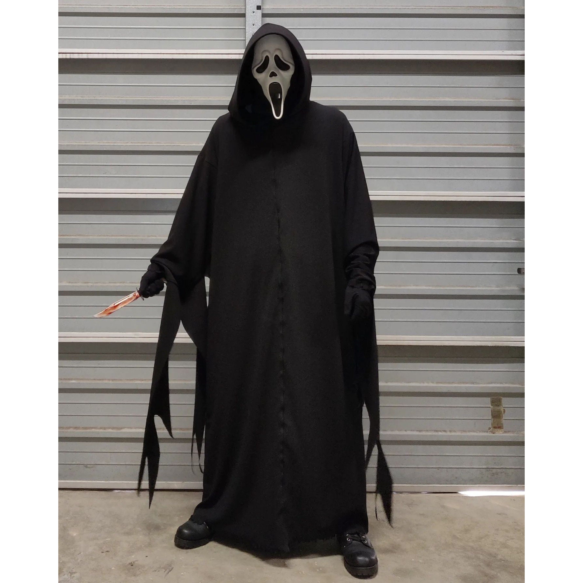 SCREAM 6 Ghostface Robe, Ghostface Costume for Halloween, Ghostface ...