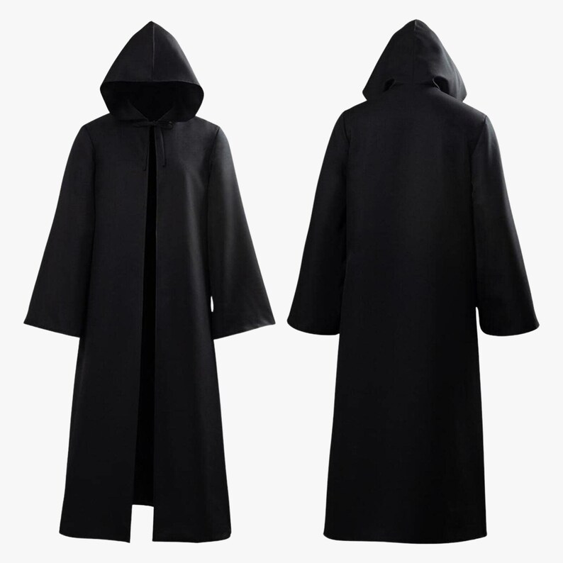 Jedi Cloak Cosplay Robe, Jedi Hooded Cosplay Gown, Armor Robe for ...