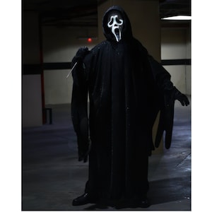 SCREAM 6 Movie Sparkle Robe, Ghostface Hooded SCREAM Robe, Ghostface ...