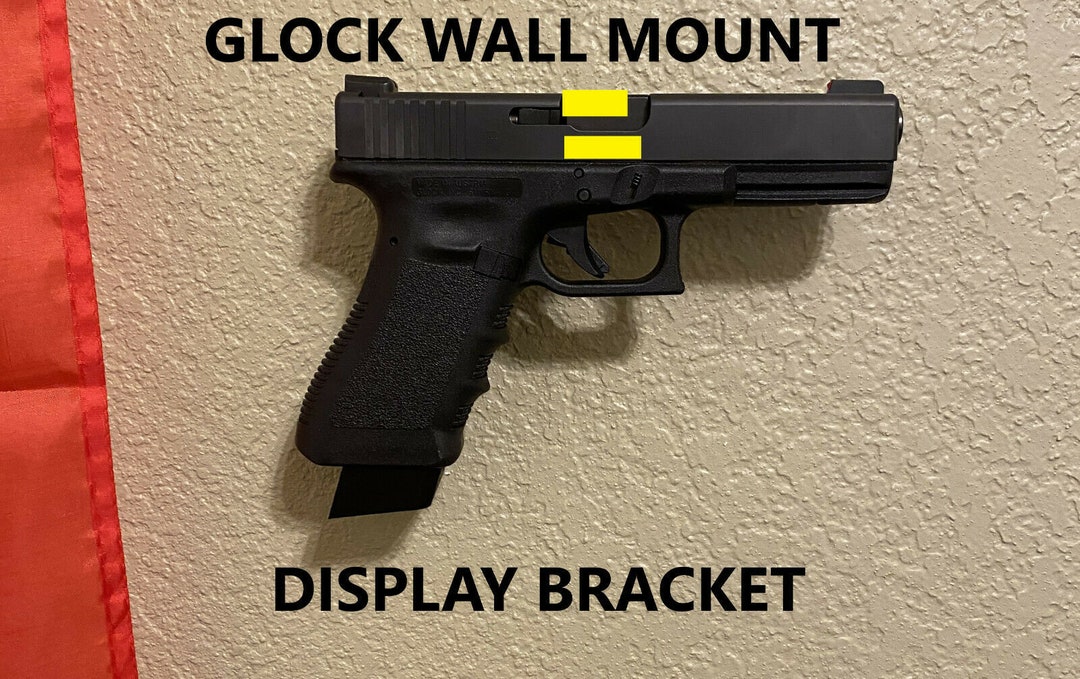 Wall Mount Hook for Glock - Gun Rack Pistol Bracket for Glock - Unique ...