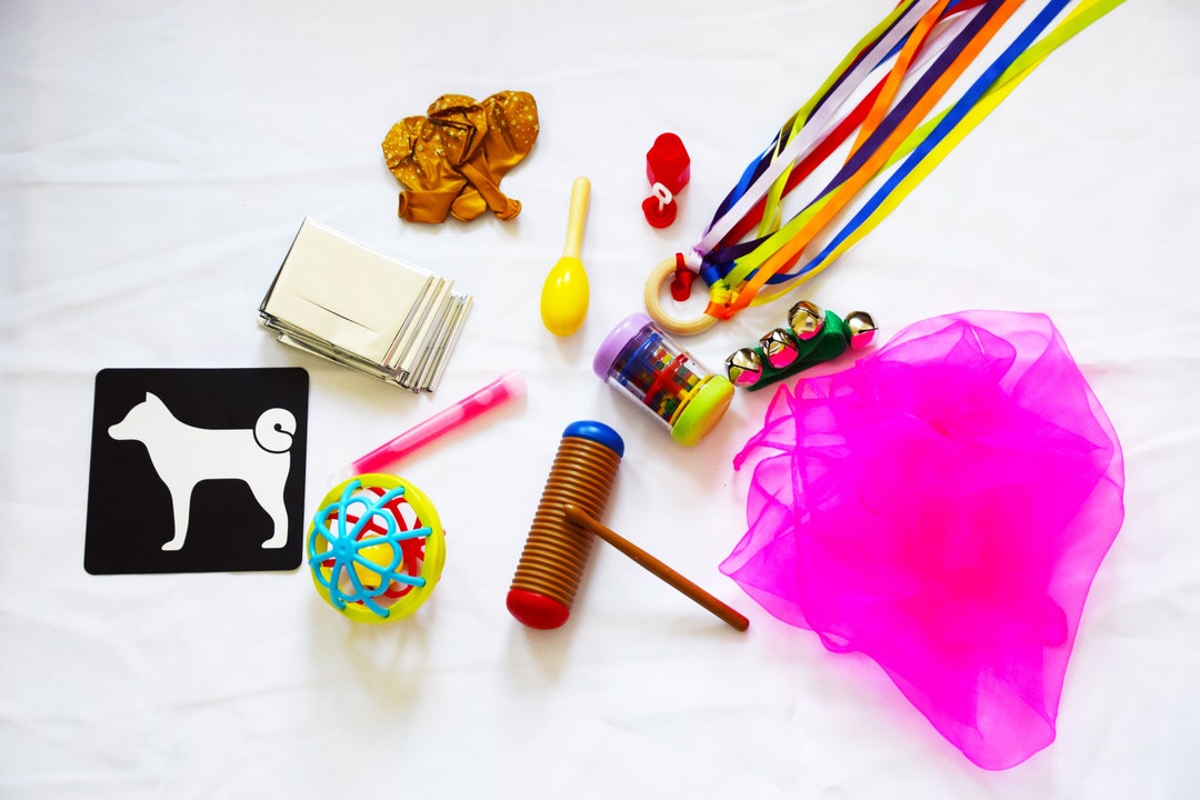 Let's Get Musical Sensory Box 11 ITEMS - Etsy