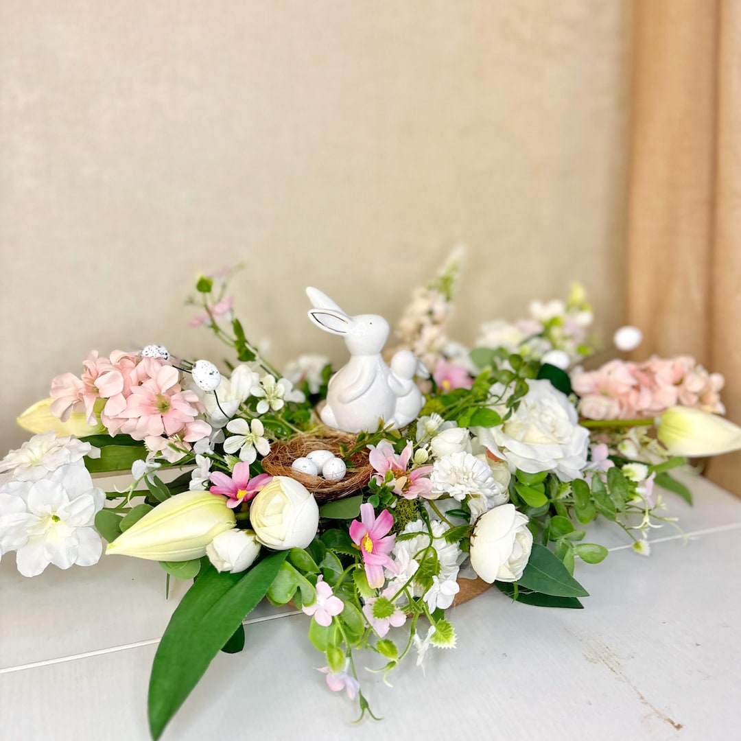 Easter Arrangement Spring Flower Arrangement Easter Flower Arrangement ...