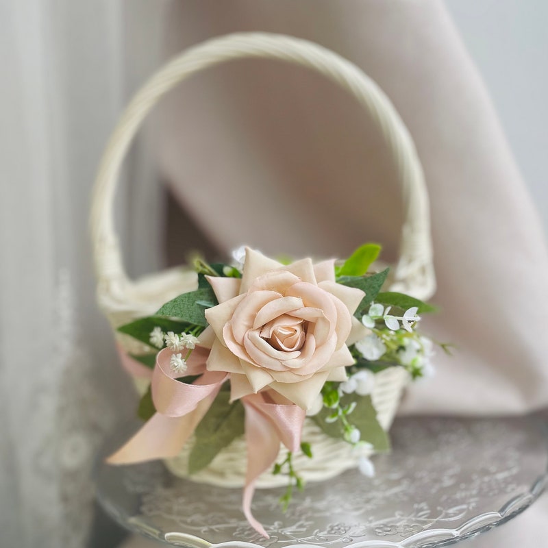 Flower Girl Basket - Etsy