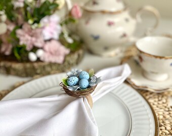 Tulip napkin rings store