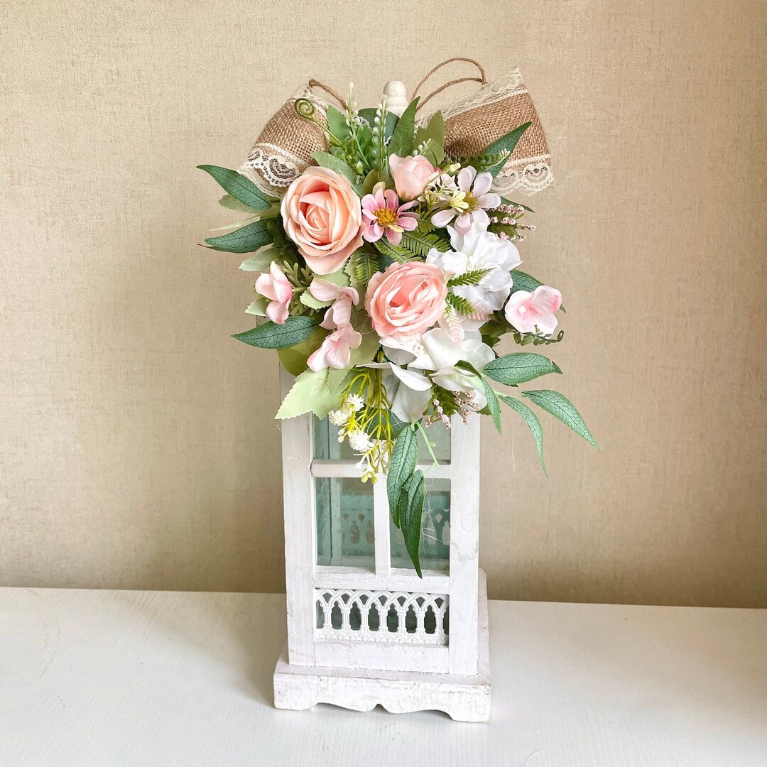 Spring Lantern Swag Summer Lantern Swag Pink Lantern Swag - Etsy