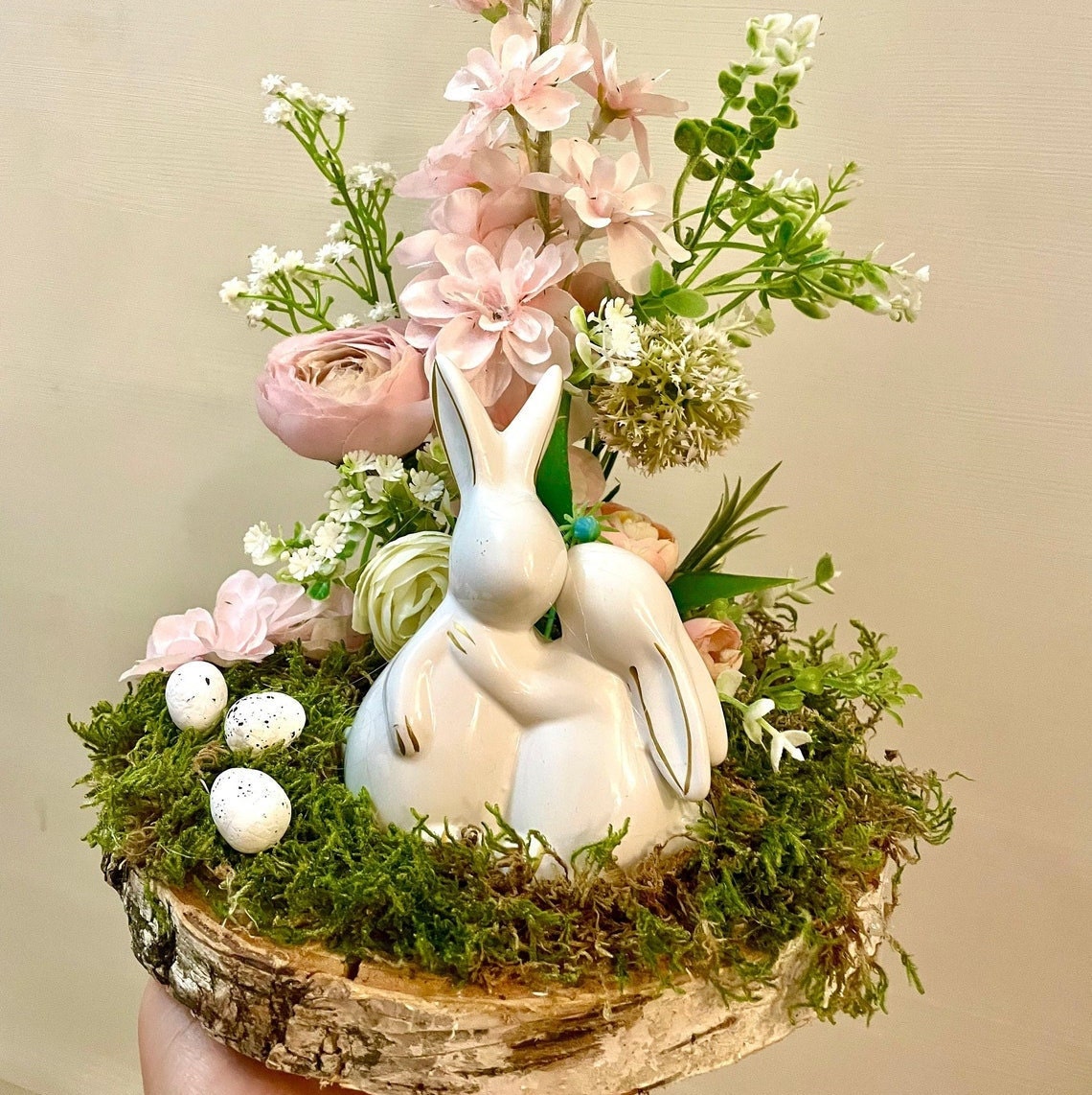 Easter Centerpiece Easter Table Decoration Spring Centerpiece | Etsy