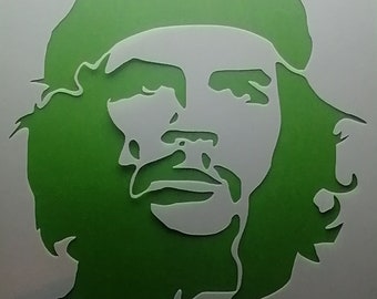 Che Guevara Stencil - Etsy UK