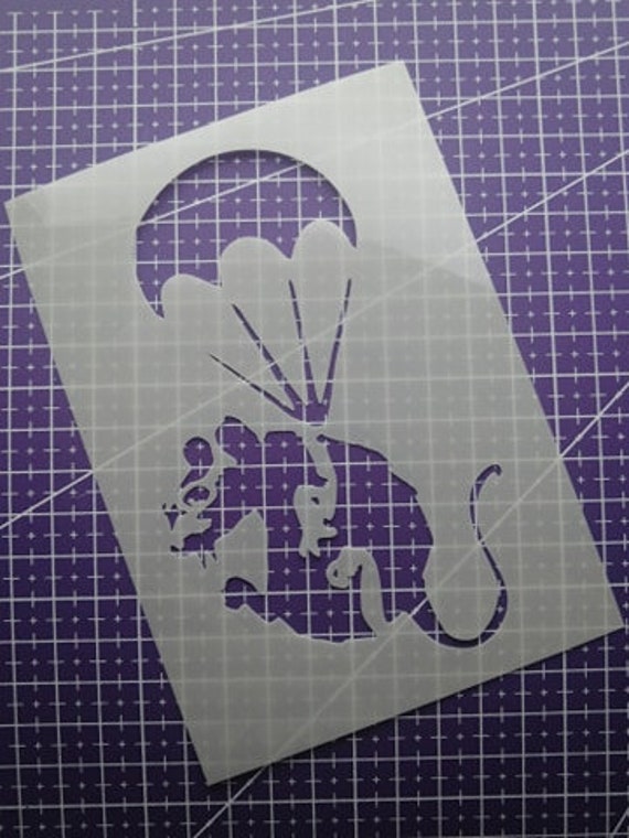 Tools Craft Supplies & Tools DIDACUT Banksy Painting Parachute Rat ...