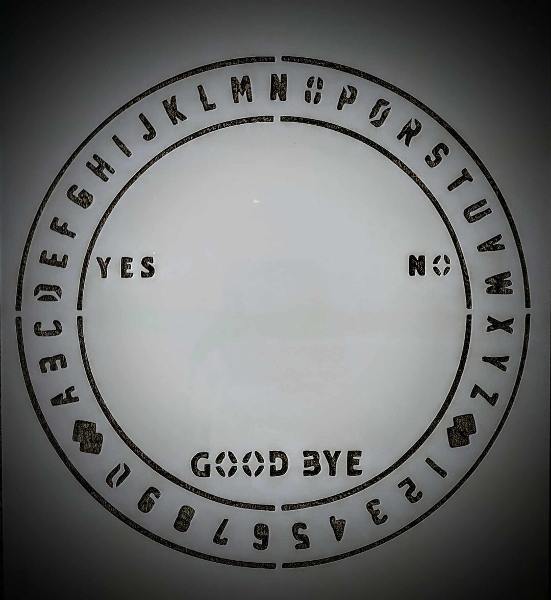 DIDACUT Ouija Board Plain Blank Stencil MYLAR Sheet 190 Micron - Etsy