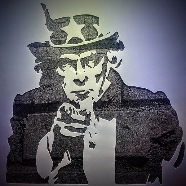 Uncle Sam Stencil - Etsy