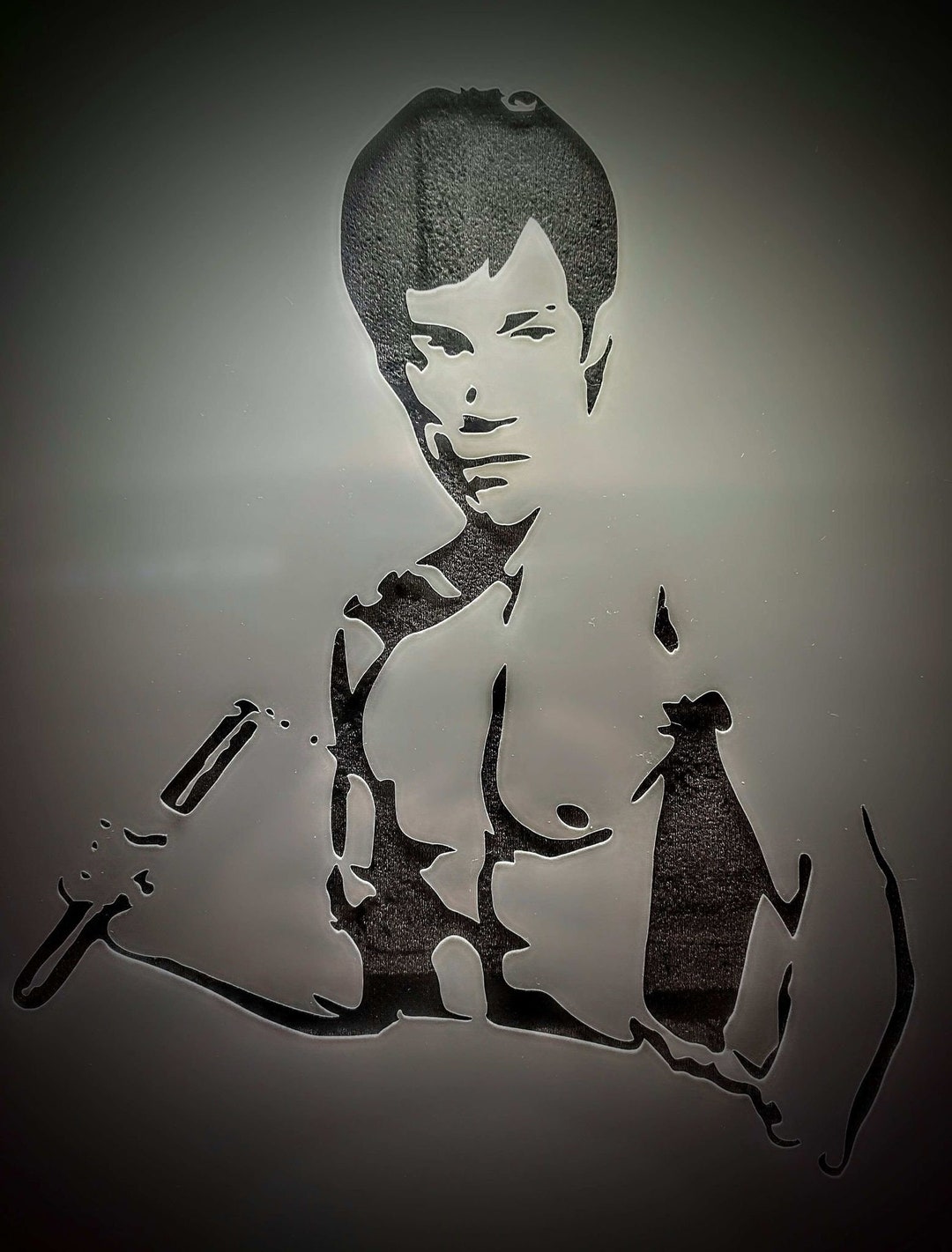 DIDACUT Bruce Lee Stencil Reusable 190 Micron Mylar Sheet - Etsy