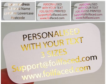 Address & Postage Labels - Etsy UK