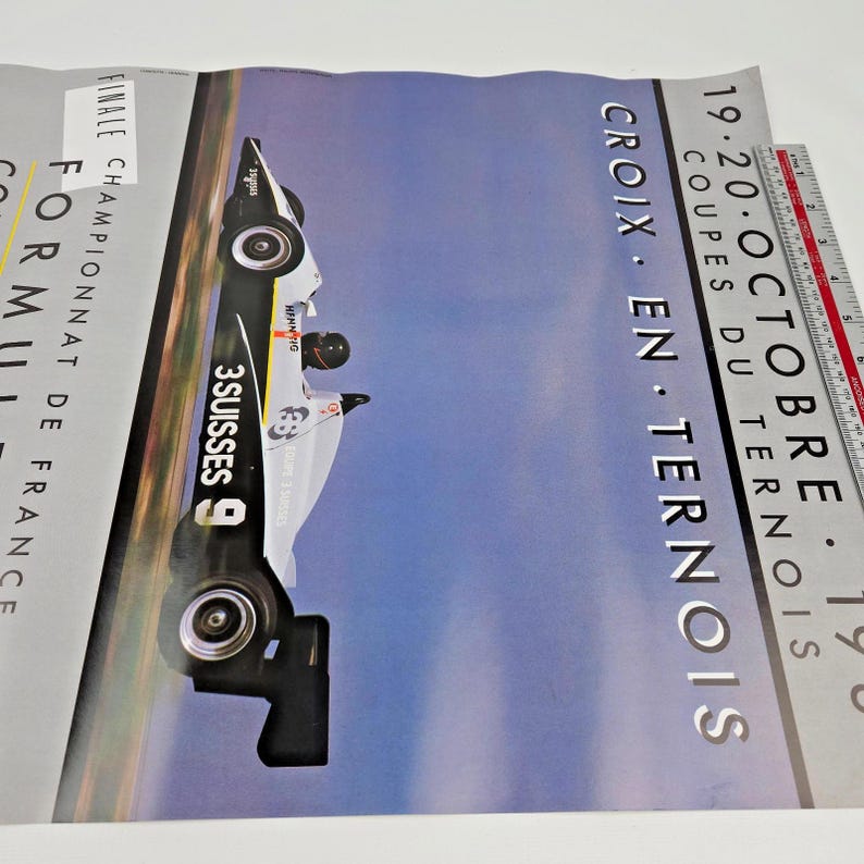 1985 Coupes Du Ternois Poster • Croix-en-ternois • French Formula 3 ...