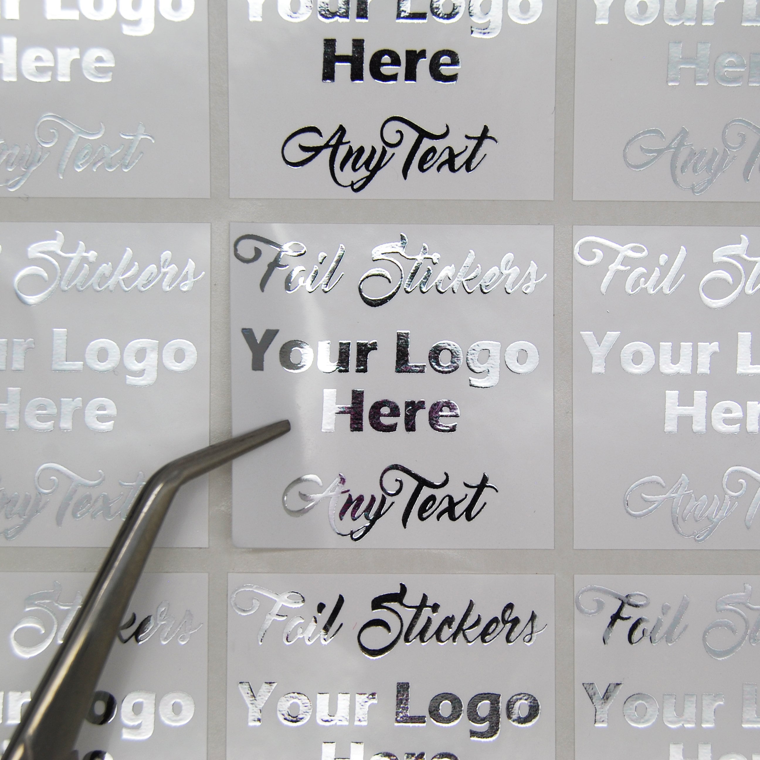 Custom White Gloss Sticker Labels Logo Sticker Sheet Rose - Etsy UK