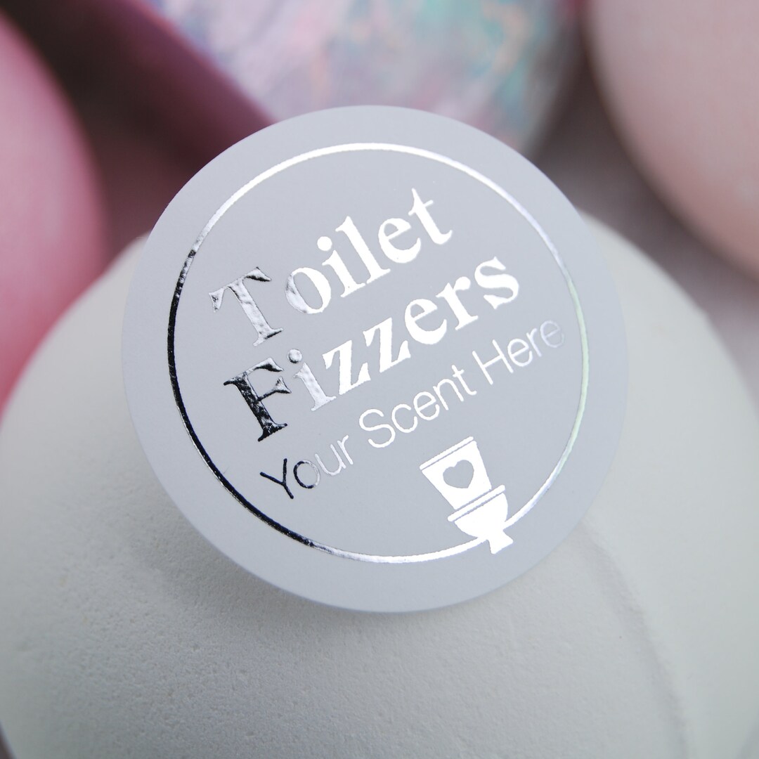Toilet Fizzers Stickers Personalised Custom Printed Toilet Fizzies ...