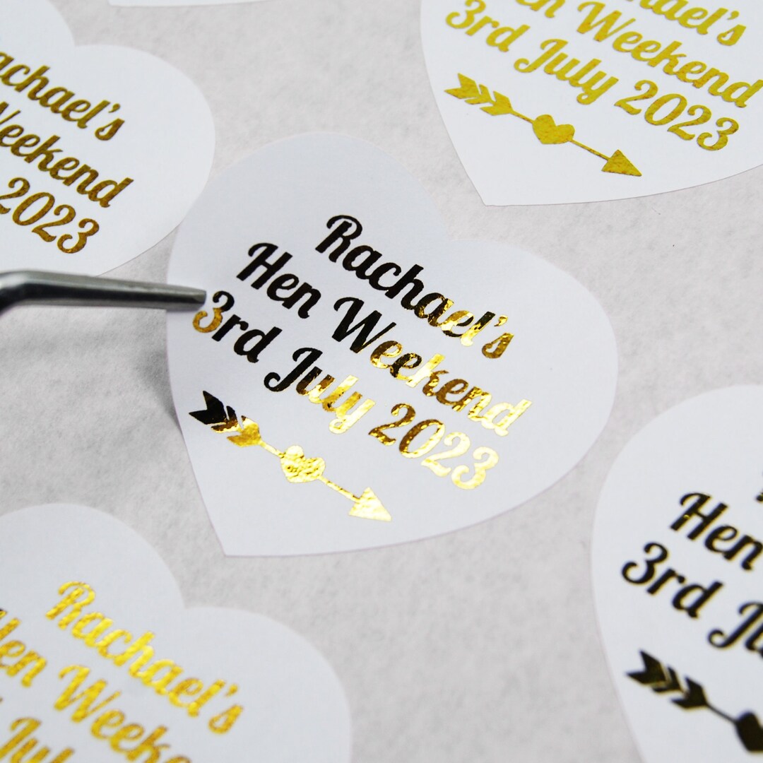 Hen Party Stickers Personalised, for Hen Party Bags, Hen Do Favors, Hen ...