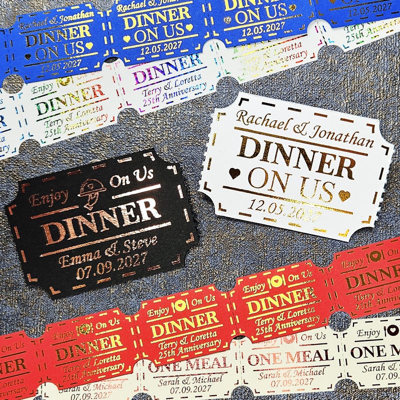 Food Tokens for Events - Etsy