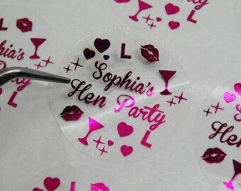 Hen Party Bag Stickers - Etsy UK