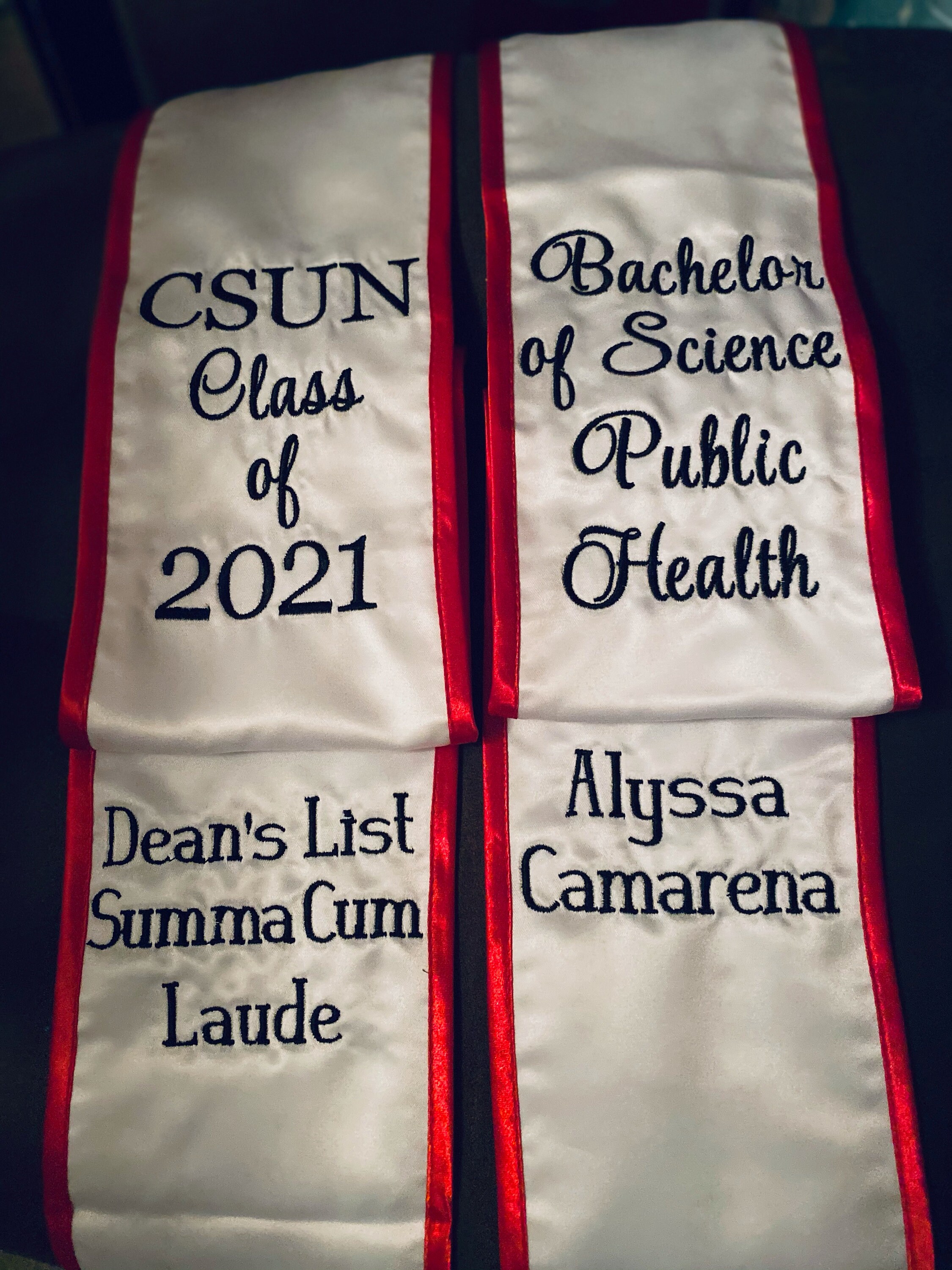CUSTOM GRADUATION SASH Embroidery Custom Sash Graduation - Etsy