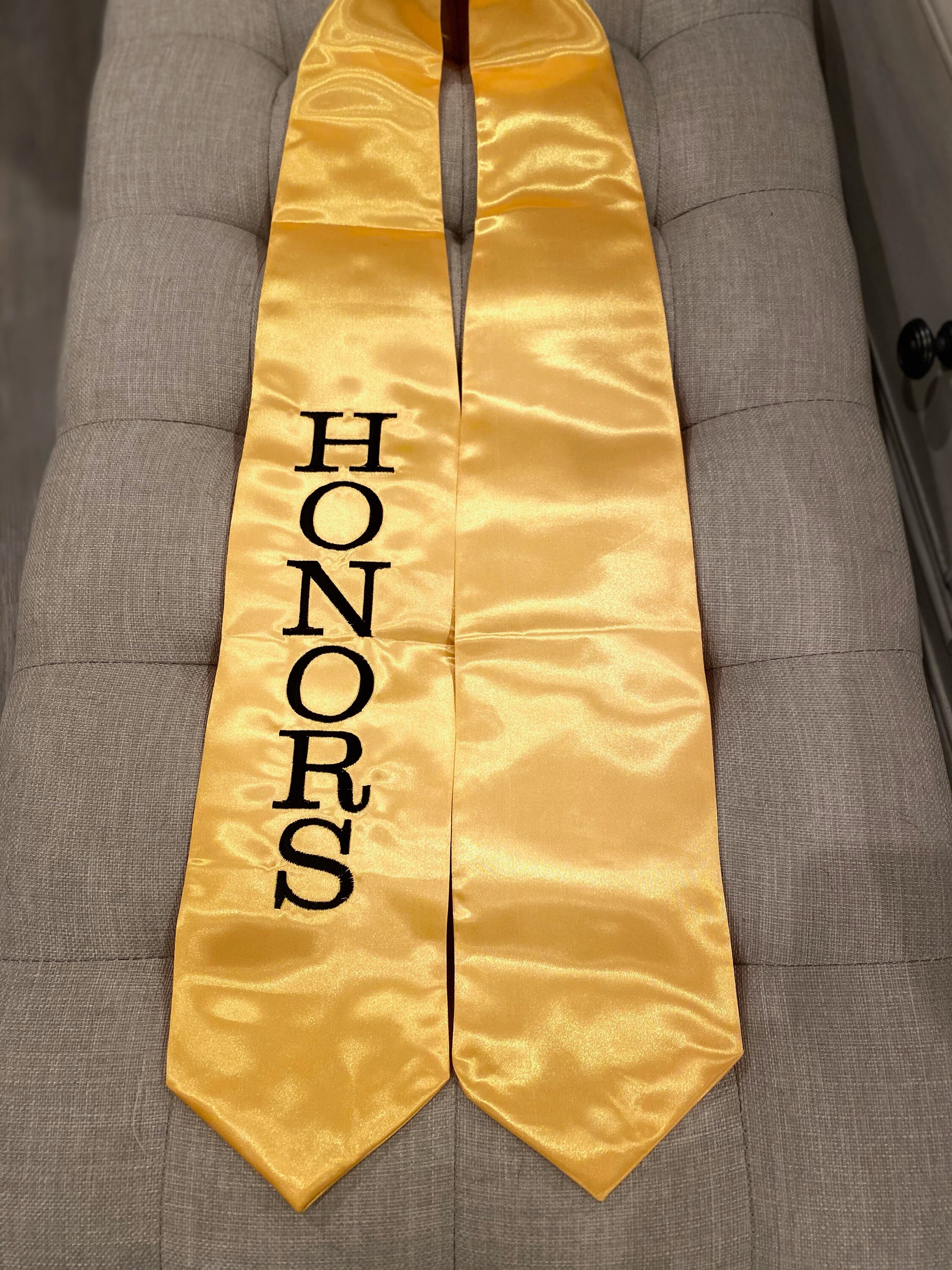 CUSTOM GRADUATION SASH Embroidery Custom Sash Graduation - Etsy
