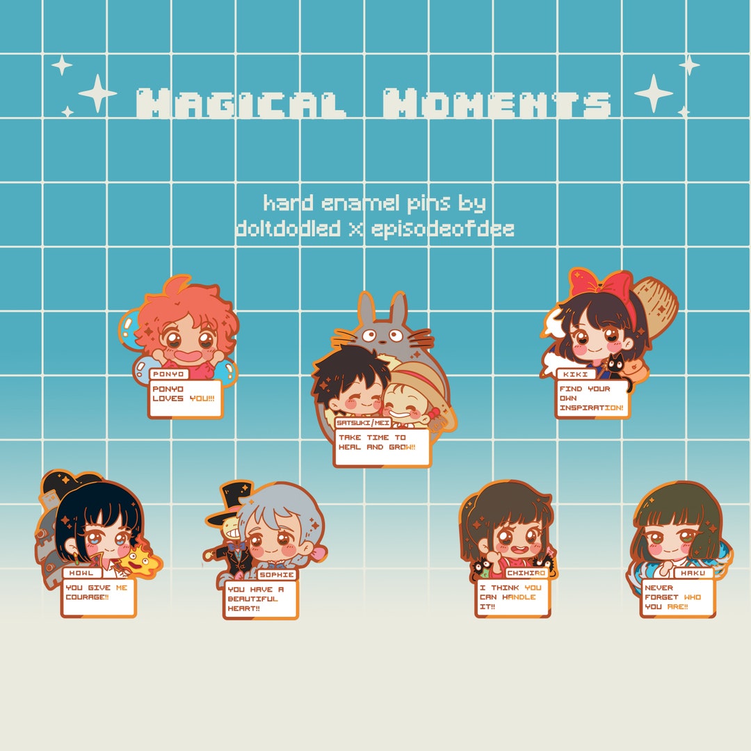 Magical Moments Positivity Enamel Pins - Etsy