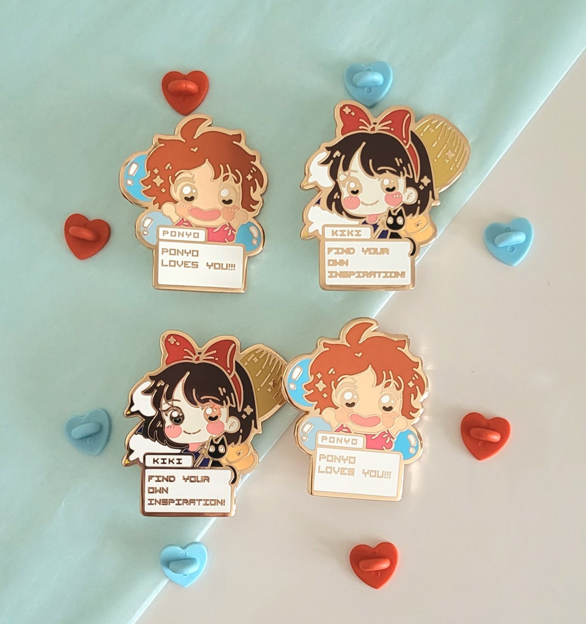 Magical Moments Positivity Enamel Pins | Etsy