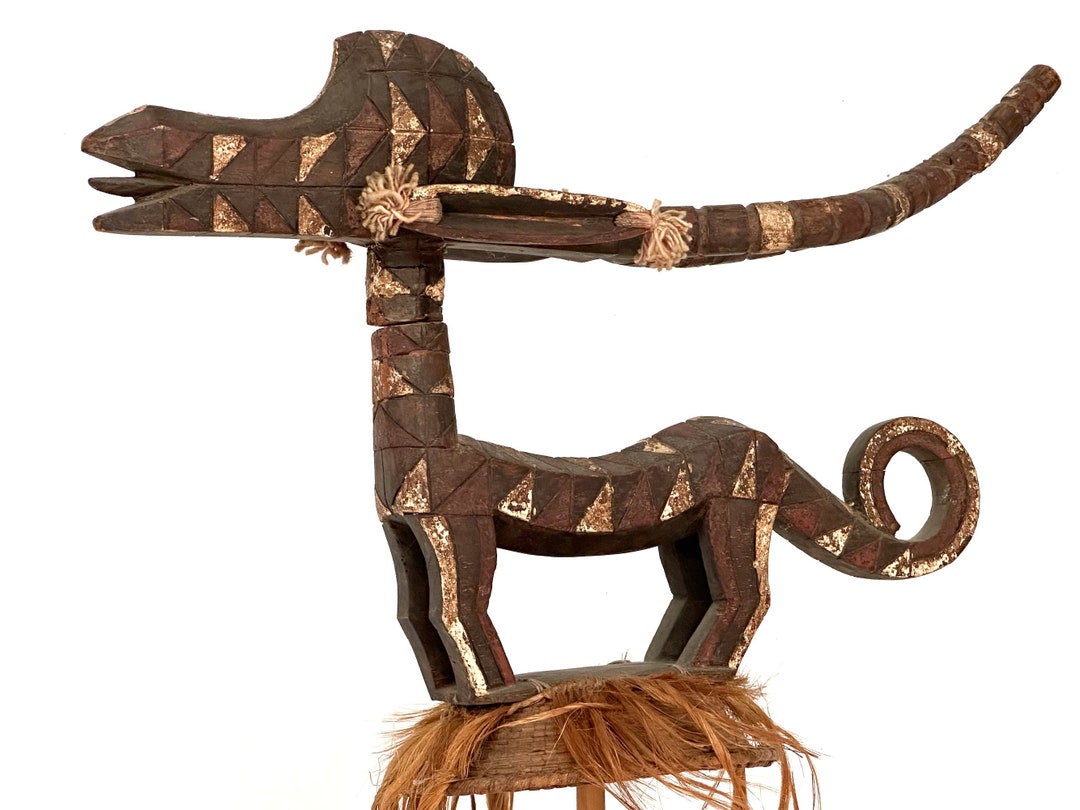 Female Bamana Chi Wara Antelope Headdress (head Crest), Mali Africa - Etsy