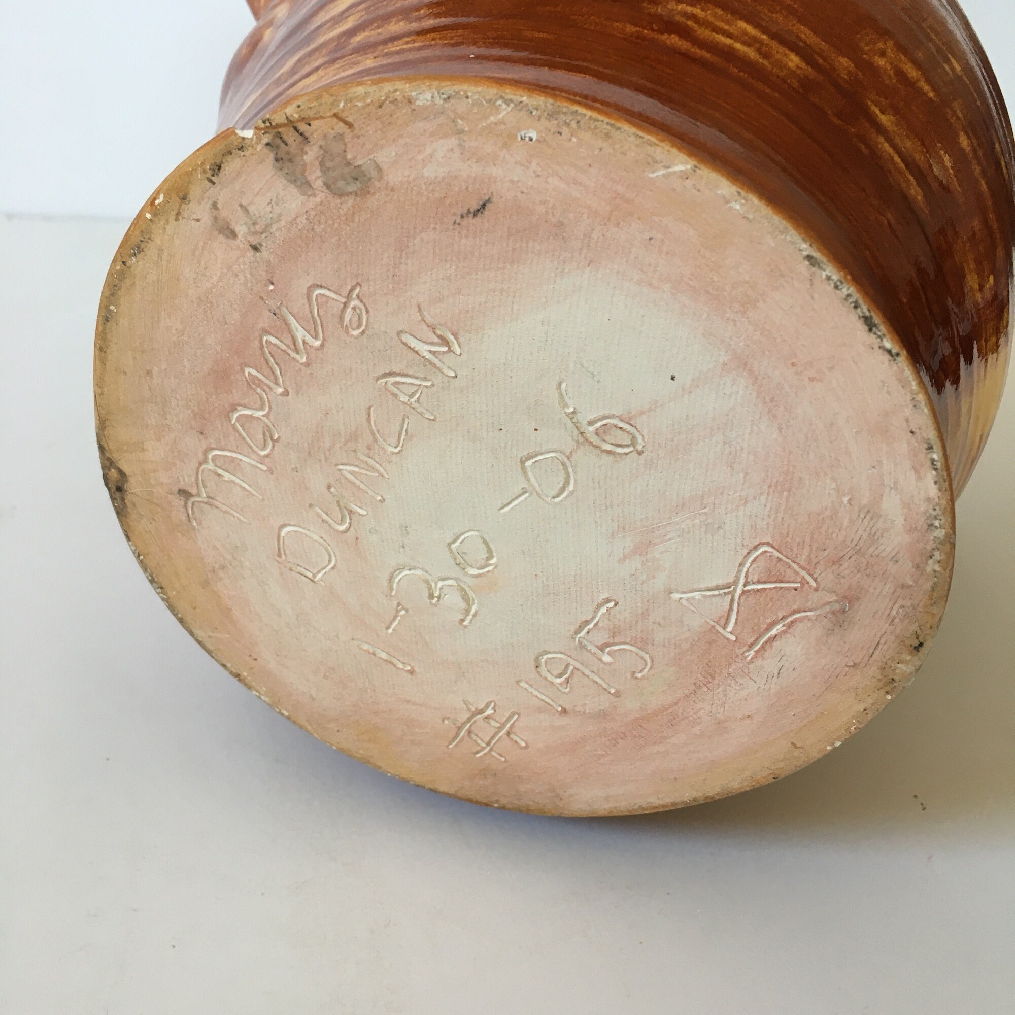 Face Jug by Morris Duncan, Signed - Etsy