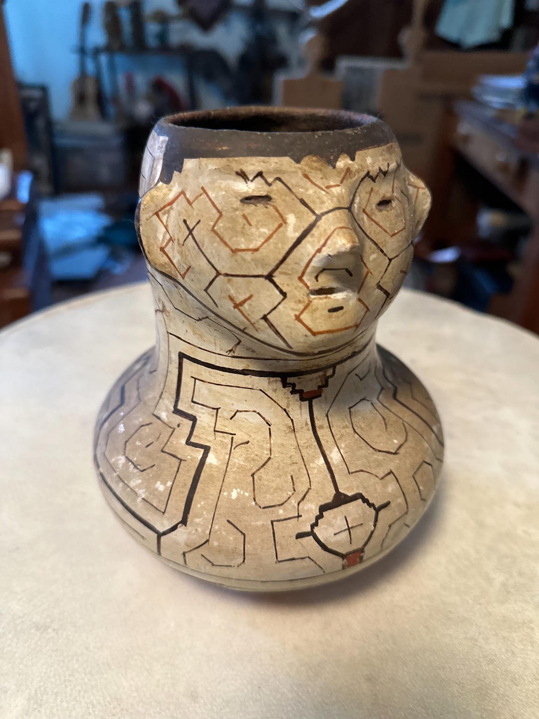 Small Effigy Water Vessel, With Face, Peru, Shipibo - Etsy