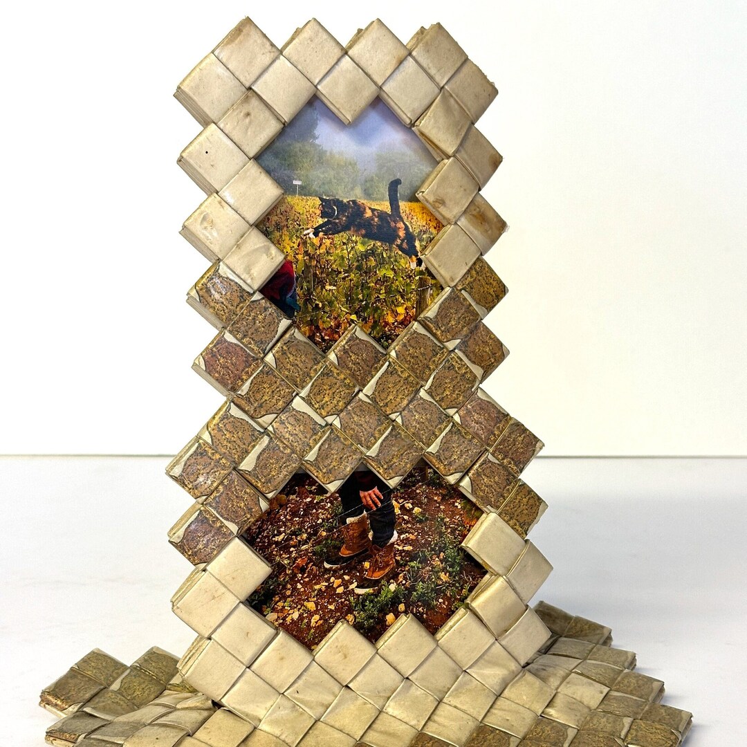 Cigarette Wrapper Prison Art 2-picture Tall Standing Frame - Etsy