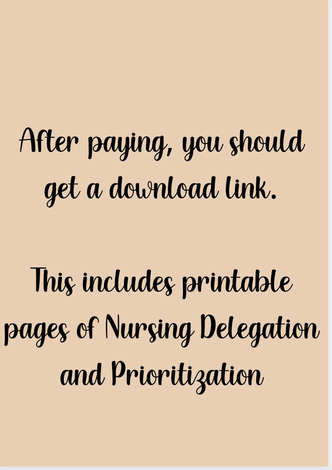 Nursing Delegation and Prioritization Cheat Sheet - Etsy