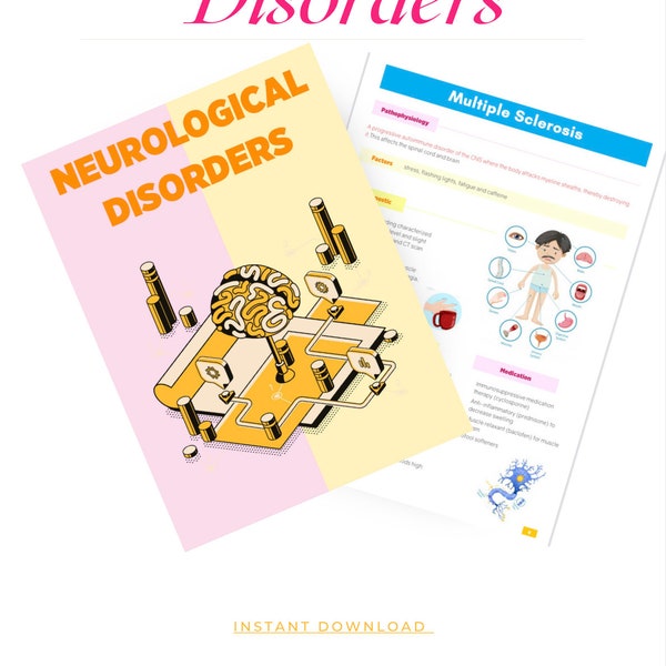 Nursing Neurological Disorders - Etsy